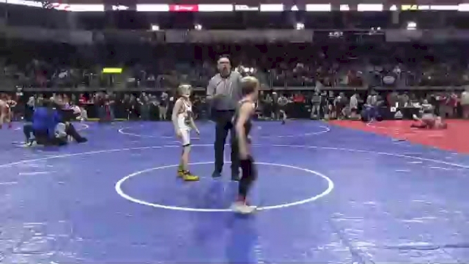 82 lbs Round Of 16 - Jett Wilder Kline, HBT Grapplers vs Cole Pilliard ...