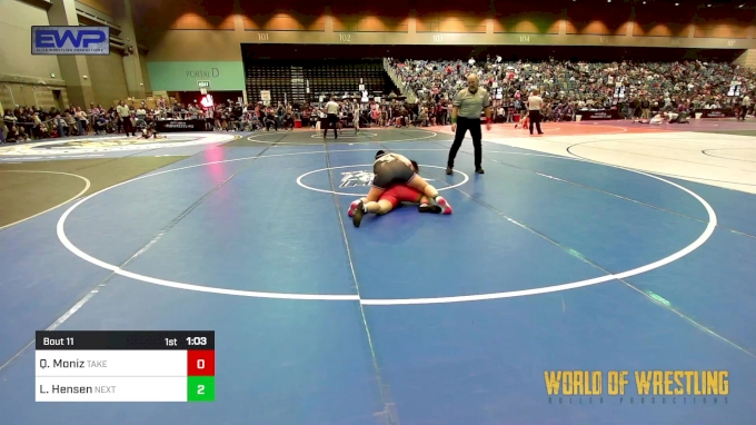 195 lbs Round Of 16 - Queen Moniz, Takedown Express Wrestling Club vs ...