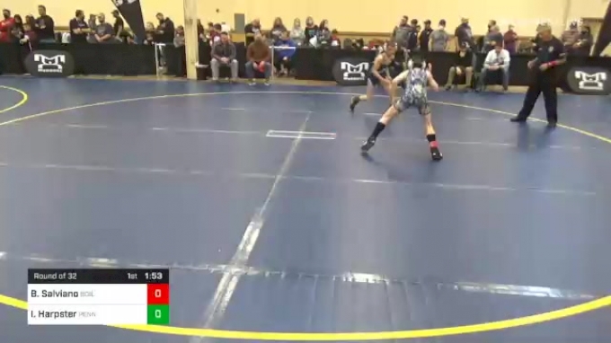 80 lbs Prelims - Brody Salviano, Boiling Springs vs Isaac Harpster ...