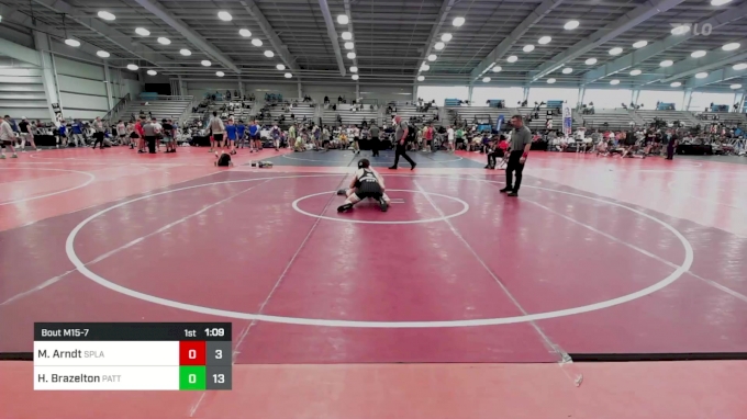 132 lbs Rr Rnd 1 - Matthew Arndt, Spladle City vs Holden Brazelton ...