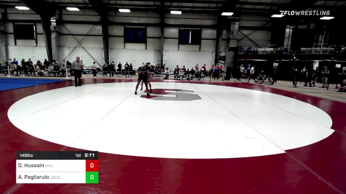 149 lbs Consi Of 4 - Dan Hussain, New York University vs A.J ...