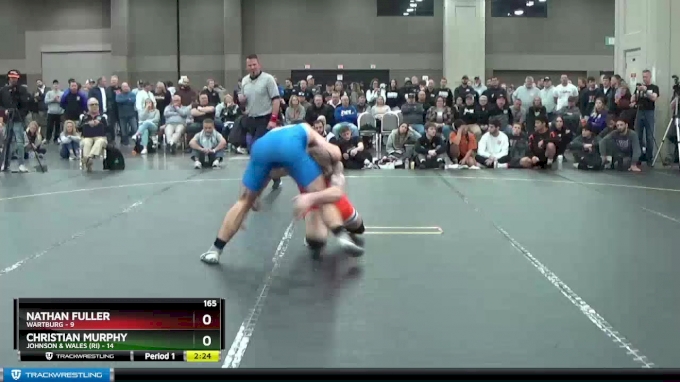 165 lbs Semis & 3rd Wb (16 Team) - Nathan Fuller, Wartburg vs Christian ...