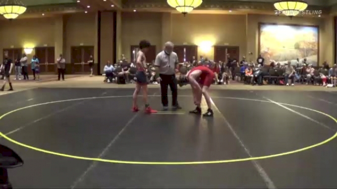 125/135 Round 1 - Jackie Coose, Nixa Wrestling vs Asher Straw, Webb ...