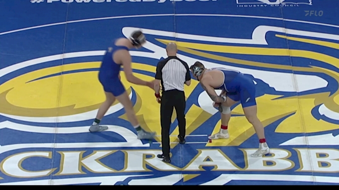285 lbs Luke Rasmussen, South Dakota State vs Wyatt Hendrickson, Air Force
