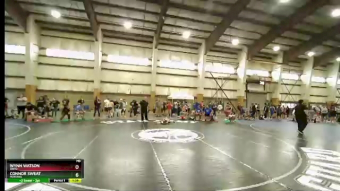 48-56 lbs Round 1 - Wynn Watson, Idaho vs Connor Sweat, Montana