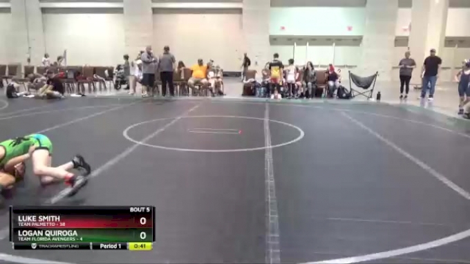 72 lbs Round 3 (4 Team) - Luke Smith, Team Palmetto vs Logan Quiroga ...