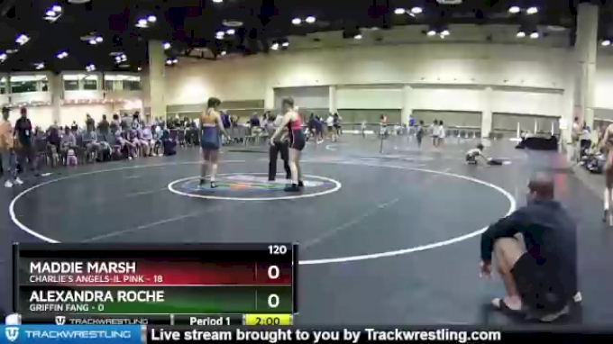 120 lbs Round 8 (10 Team) - Alexandra Roche, Griffin Fang vs Maddie ...