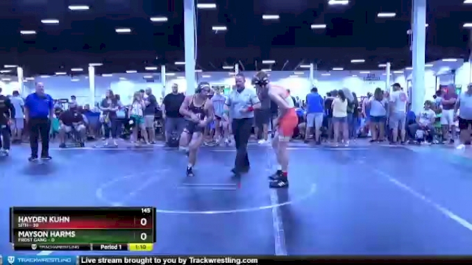 145 lbs Round 5 (8 Team) - Hayden Kuhn, Sith vs Mayson Harms, Frost Gang