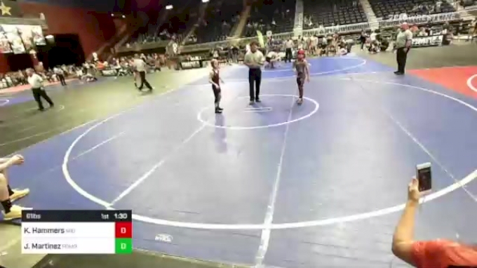61 lbs Final - Karter Hammers, Mid Valley Wolves vs Jeremiah Martinez ...
