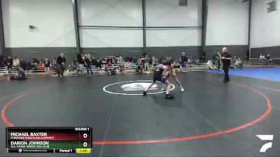 97 lbs Round 1 - Michael Baxter, Punisher Wrestling Company vs Darion ...