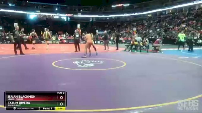 138-4A Quarterfinal - Tatum Rivera, Pueblo East vs Isaiah Blackmon ...