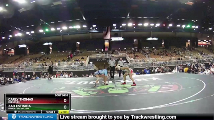 120 lbs 1st Place Match - Zao Estrada, Daughters Of Zion vs Carly ...