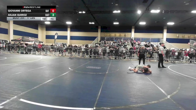 77 lbs Consi Of 8 #1 - Giovanni Ortega, Bay Area Dragons WC vs Julian ...