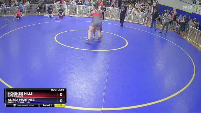 190 lbs Round 3 - Mckenzie Mills, David Douglas vs Alizea Martinez ...