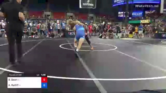 138 lbs Round Of 128 - Brandon Dean, New Jersey vs Asher Ratliff, Indiana