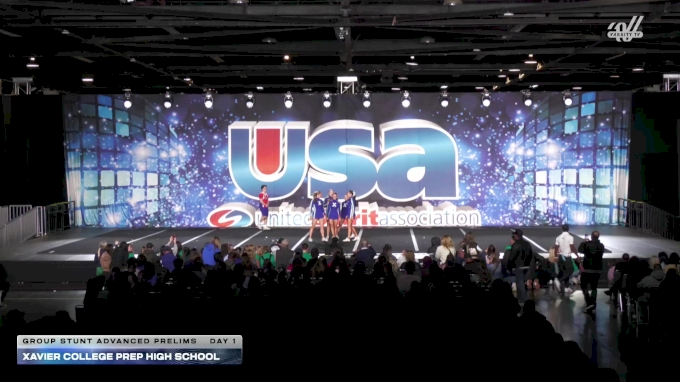 Xavier College Prep High School [2026 Group Stunt Advanced Prelims Day ...