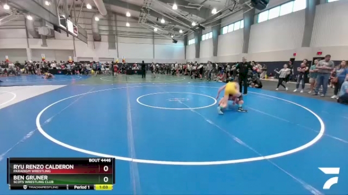 106 lbs Champ. Round 2 - Ben Gruner, Scots Wrestling Club vs Ryu Renzo ...