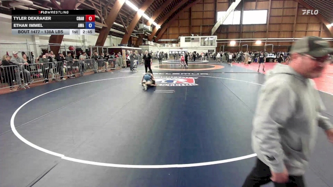 138A lbs Quarterfinal - Tyler Dekraker, Chantilly vs Ethan Immel, Awa