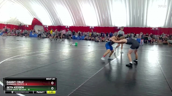 132 lbs Semis & Wb (16 Team) - Danny Cruz, Glenbrook South 2 vs Seth ...