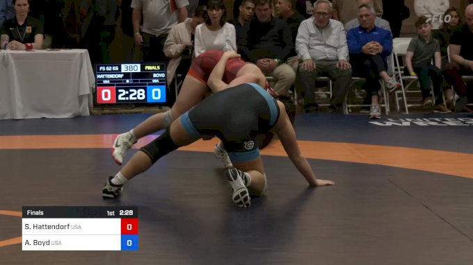62 kg Final - Skylar Grace Hattendorf, USA vs Alara Lea Boyd, USA