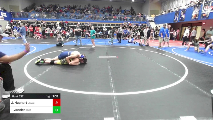 126 lbs Semifinal - Jacob Hughart, Dark Cloud Wrestling Club vs Tynan ...