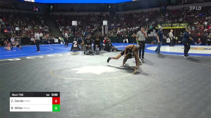 120 lbs Consi Of 16 #1 - Zeth Cerda, Hoover vs Brian Miller, Palo Alto