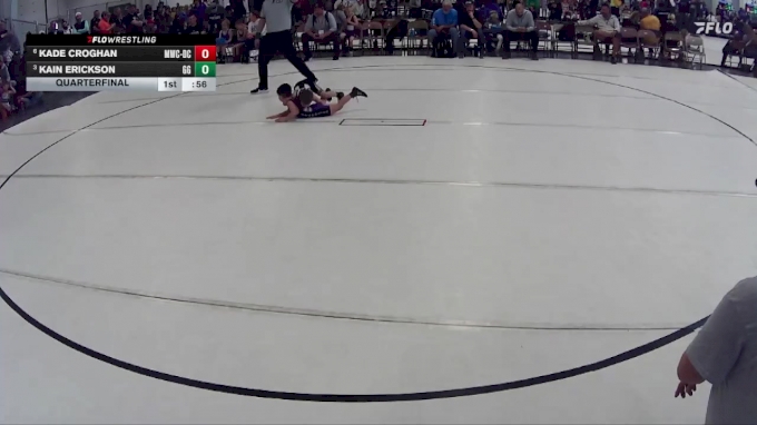18 lbs Quarterfinal - Kain Erickson, GI Grapplers vs Kade Croghan ...