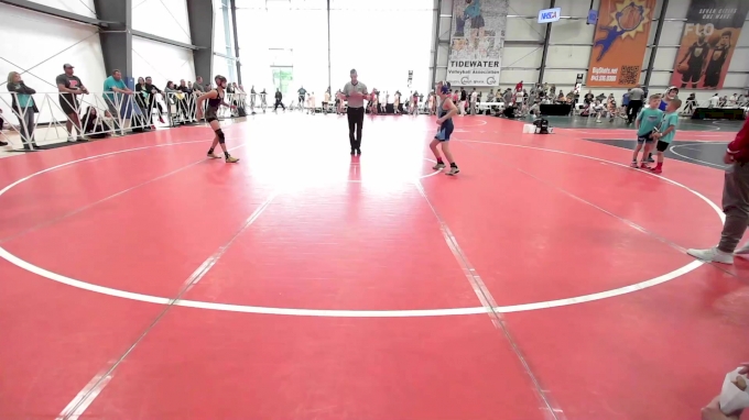 90 lbs Rr Rnd 3 - Parker Porta, Elite NJ Elem Squad vs Cade Riddle ...