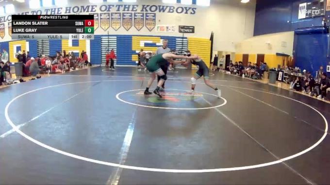 190 lbs Quarterfinals (8 Team) - Landon Slater, Suwannee vs Luke Gray ...