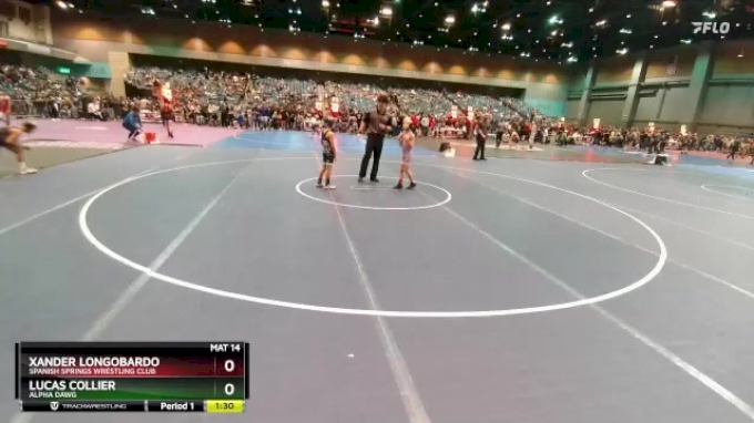 64-67 lbs Round 2 - Xander Longobardo, Spanish Springs Wrestling Club ...