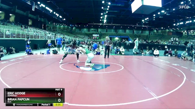 157 lbs Cons. Semi - Eric Hodge, Somerset vs Brian Papcun, Ola