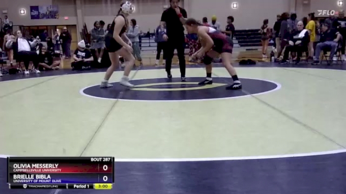 130 lbs 3rd Place Match - Brielle Bibla, University Of Mount Olive vs ...