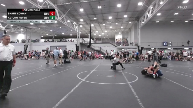 120 lbs Round 2 (6 Team) - Auturo Reyes, CTWHALE ORCA vs Shane Cowan ...