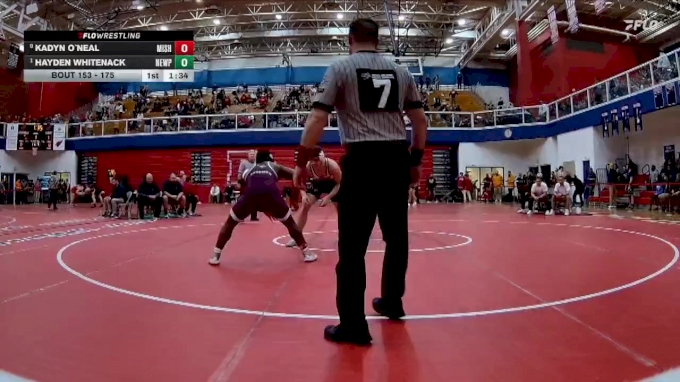 175 lbs Quarterfinal - Hayden Whitenack, New Prairie vs Kadyn O`Neal ...