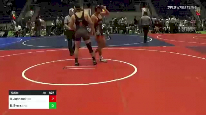182 lbs Semifinal - Darion Johnson, Victory WC vs Brook Byers, Salem Elite