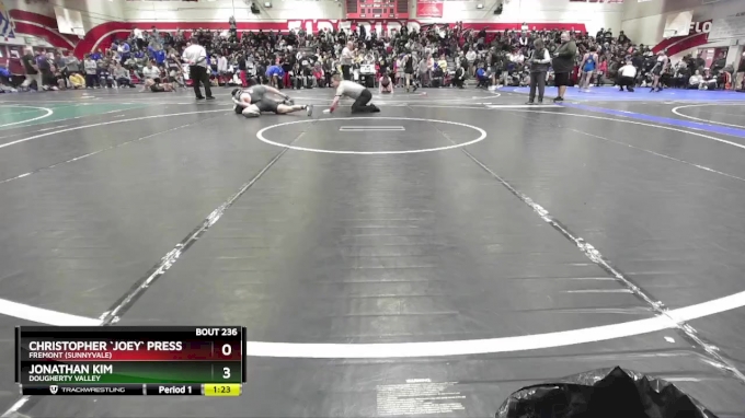 157 lbs Champ. Round 2 - Christopher `joey` Pressnell, Fremont ...