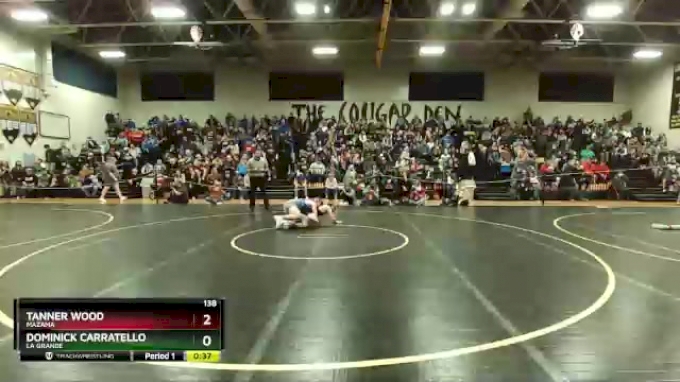 138 lbs Cons. Semi - Tanner Wood, Mazama vs Dominick Carratello, La Grande