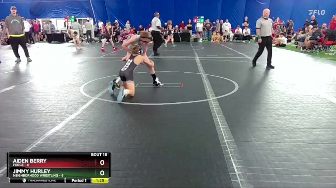 76 lbs Round 5 (8 Team) - Jimmy Hurley, Neighborhood Wrestling vs Aiden ...