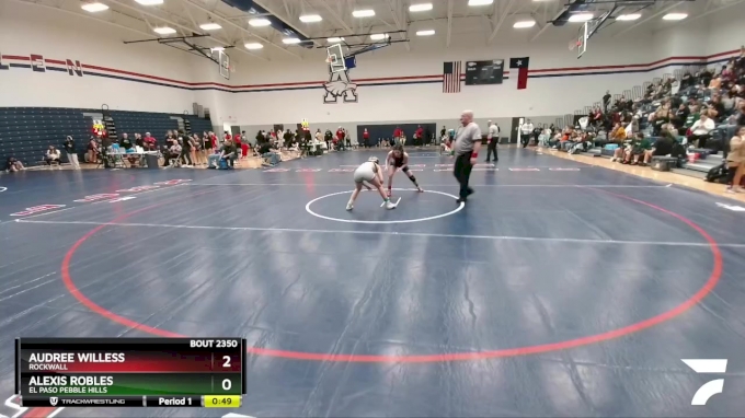 114 lbs 7th Place Match - Emilee Smith, Frisco Centennial vs Carson ...