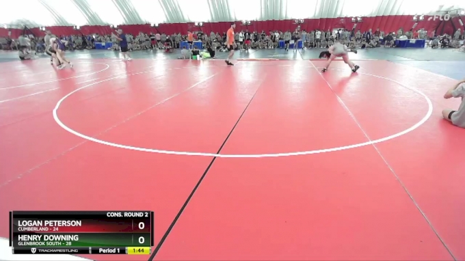 175 lbs Semis & Wb (16 Team) - Logan Peterson, Cumberland vs Henry ...