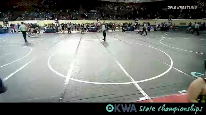 100 lbs Quarterfinal - KiMorah Cathey, Team Tulsa Wrestling Club vs ...