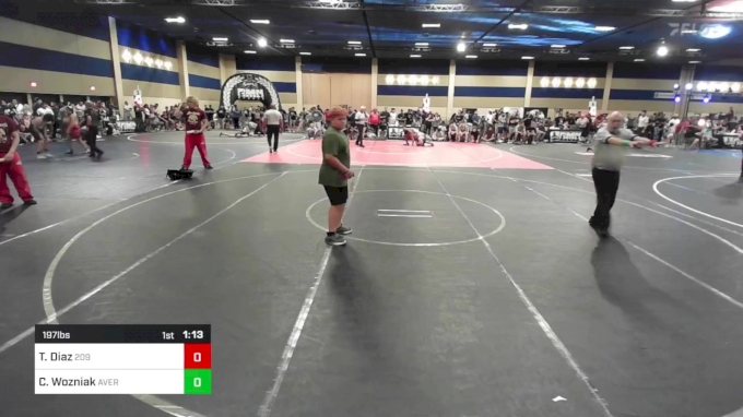 197 lbs Rr Rnd 2 - Trinidad Diaz, 209 Wr Ac vs Corey Wozniak, Average ...