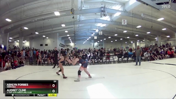 143 lbs Quarterfinal - Ashlyn Forbes, Nebraska vs Audrey Cline, 2 Tuff ...