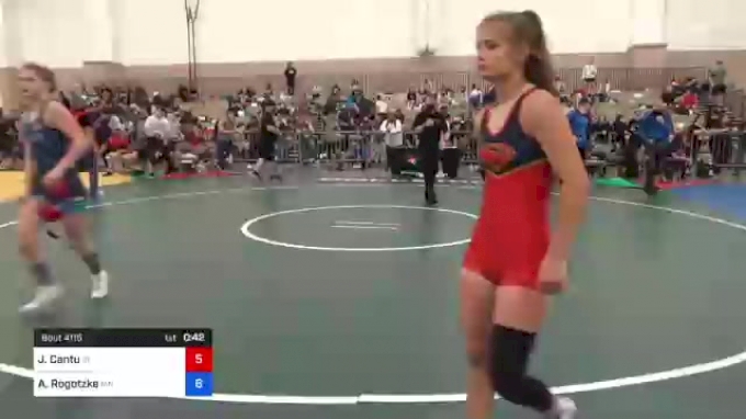 50 kg Quarterfinal - Reanah Utterback, IA vs Rianne Murphy, IN