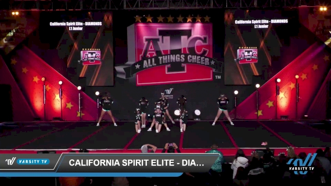 California Spirit Elite - DIAMONDS [2023 L1 Junior - D2 Day 3] 2023 ATC ...