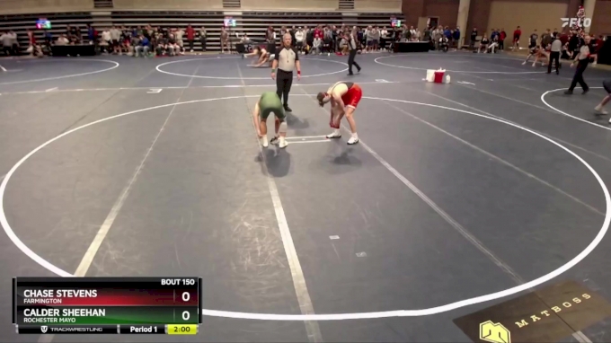 152 Championship Bracket Champ. Round 2 - Chase Stevens, Farmington vs ...