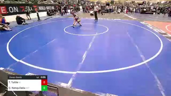 60 lbs Consolation - Tyler Tuttle, Nevada Elite vs Quincy Nanquilada ...
