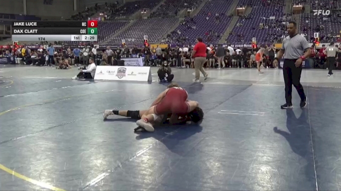 174 lbs Placement Matches (16 Team) - Jake Luce, North Central vs Dax ...