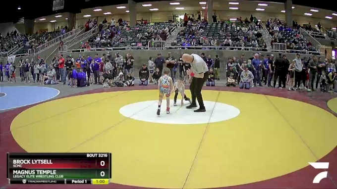 58 lbs Semifinal - Magnus Temple, Legacy Elite Wrestling Club vs Brock ...