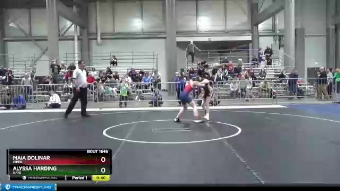 97 lbs Cons. Semi - Maia Dolinar, Piper vs Alyssa Harding, Hays